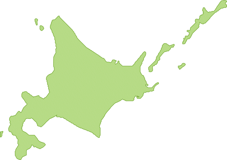 【日本地図】北海道の地図イラスト | 無料フリーイラスト素材集【Frame illust】